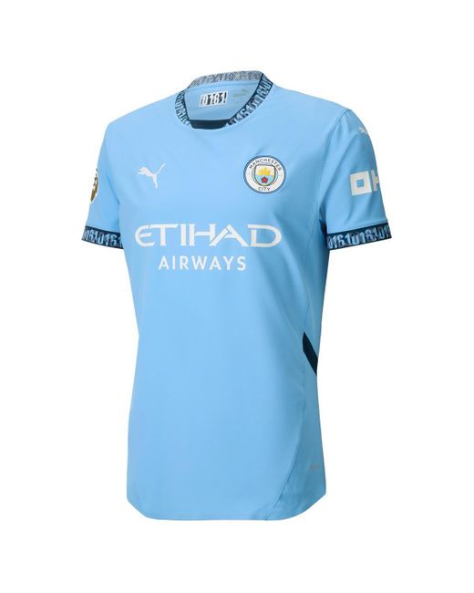 PUMA Phil Foden Manchester City 2024/25 Home Authentic Player Jersey in ...