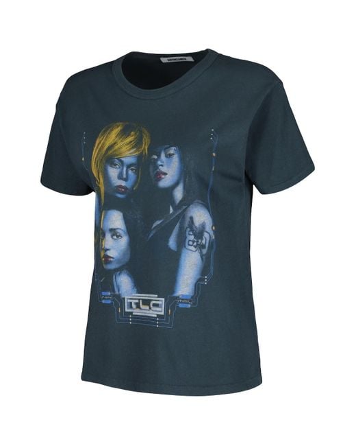 Daydreamer Tlc Fan Mail Tour Graphic Ringer T-shirt in Blue | Lyst