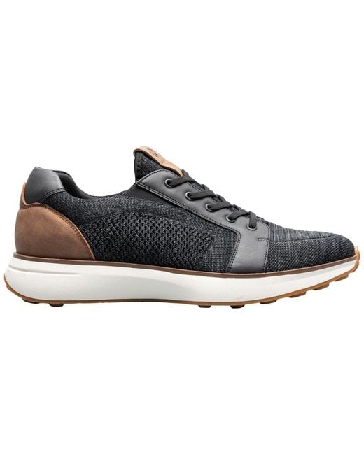 Nunn Bush Kore Swift Knit Lace To Toe Sneakers in Black for Men | Lyst