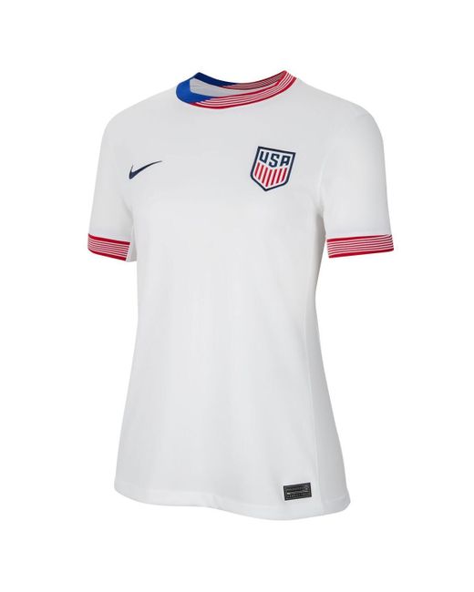 Nike Usmnt 2024 Home Replica Jersey In White Lyst