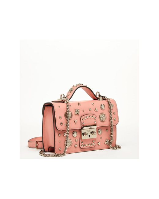 Susu Pink Purse Small Leather Crossbody Bag Handbag | Lyst