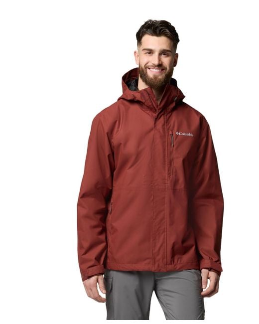 Columbia Hikebound Ii Jacket in Red for Men | Lyst