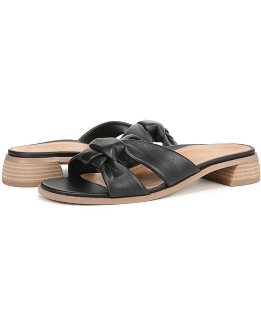 Vionic Mabel Slide Sandals in Brown | Lyst