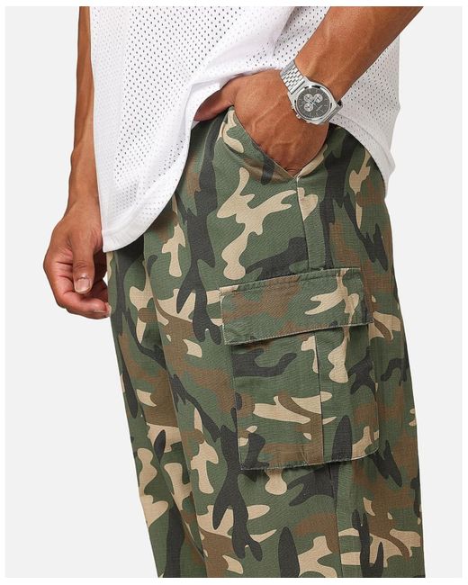carre Tactical baggy Cargo Pants in Green for Men | Lyst