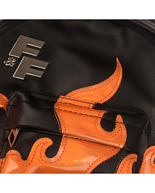 Fast & The Furious Fast & Furious Flame Art Mini Backpack in Black | Lyst
