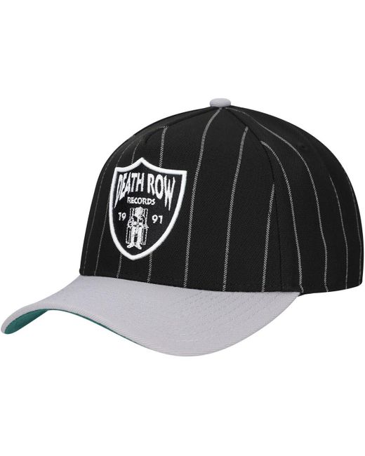 Lids Death Row Records A-frame Pin Stripe Adjustable Hat in Black for ...