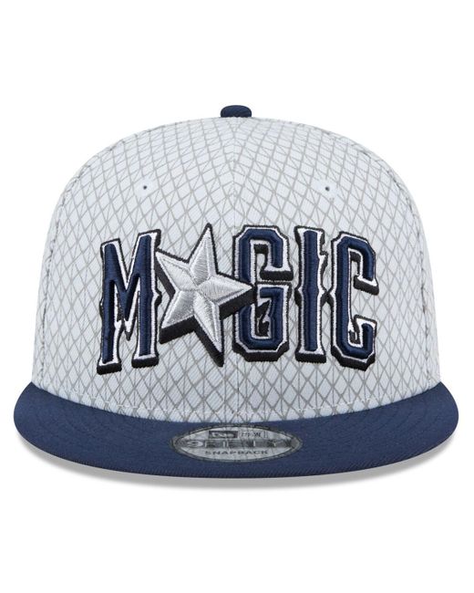 KTZ Gray Orlando Magic 2024/25 City Edition 9fifty Snapback Hat in Blue ...