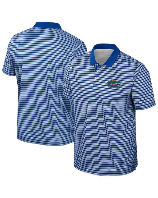 Colosseum Athletics Florida Gators Striped Polo Shirt in Blue for Men ...