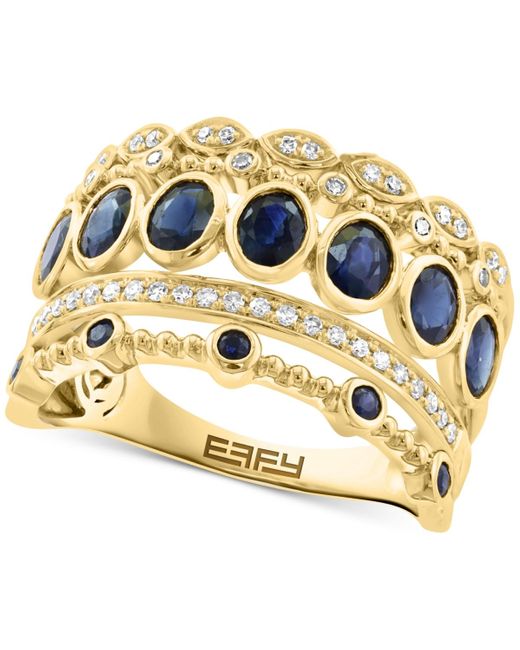 Effy Effy Blue (1-3/8 Ct. T.w. in Metallic | Lyst