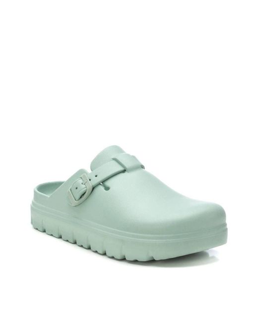 Xti Comfort Clogs in Green | Lyst