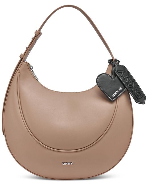 DKNY Sadie Medium Shoulder Bag in Brown | Lyst