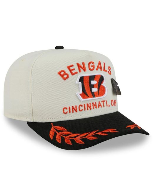 KTZ Cream/black Cincinnati Bengals 2025 Nfl Draft A-frame 59fifty ...