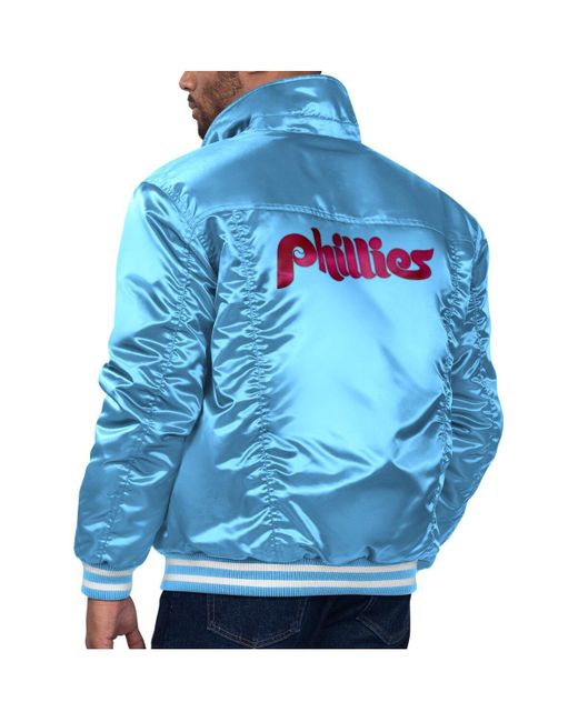 Levi's X Starter Philadelphia Phillies Silver Tab Satin Full-snap ...