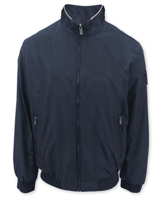Point Zero Water-repellent Full-zip Bomber Windbreaker in Blue for Men ...