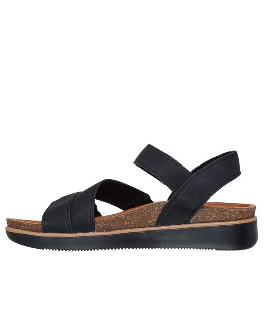 Skechers Lifted Comfort Sandals From Finish Line in Blue | Lyst