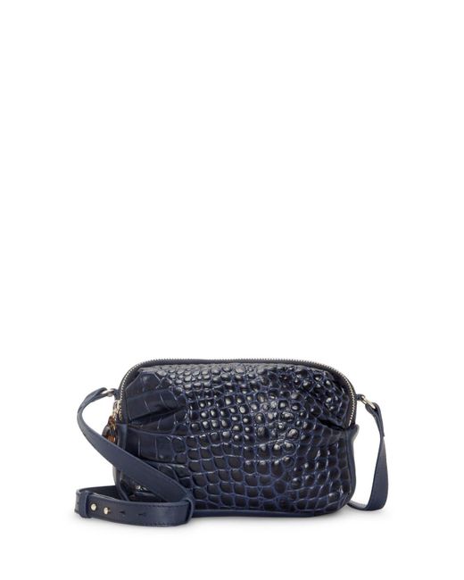 Vince Camuto Leather Jilli Crossbody Bags in Blue | Lyst