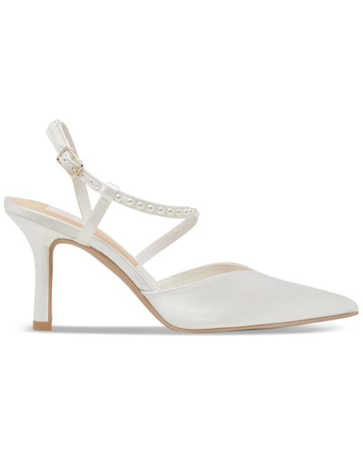 Dolce Vita Kamra Pearl Stiletto Pumps in White | Lyst