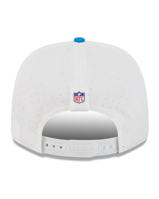 KTZ White/blue Detroit Lions 2025 Nfl Training Camp Throwback Logo ...