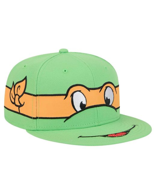 KTZ Teenage Mutant Ninja Turtles Michelangelo 9fifty Snapback Hat in ...