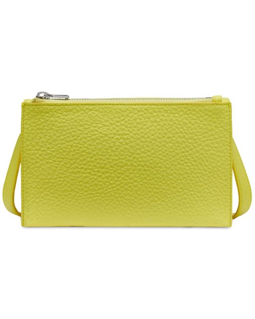 DKNY Etta Mini Wallet On A String in Yellow | Lyst