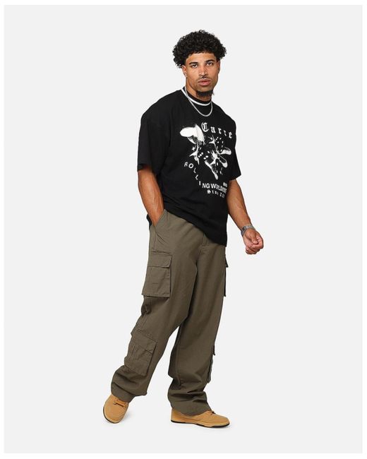 carre Tactical baggy Cargo Pants in Brown for Men | Lyst