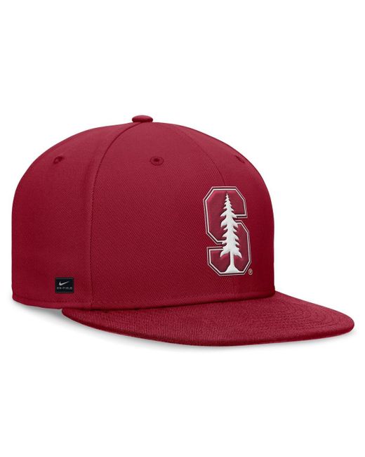 Nike Stanford On-field Pro Fitted Hat in Red for Men | Lyst