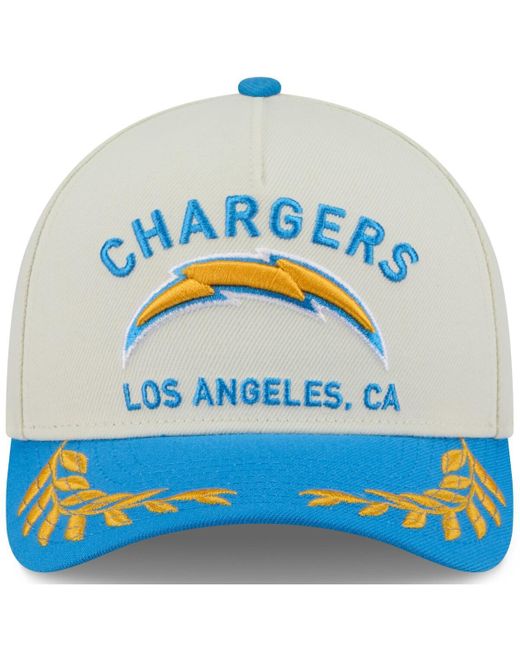 KTZ Cream/powder Blue Los Angeles Chargers 2025 Nfl Draft 9forty A ...