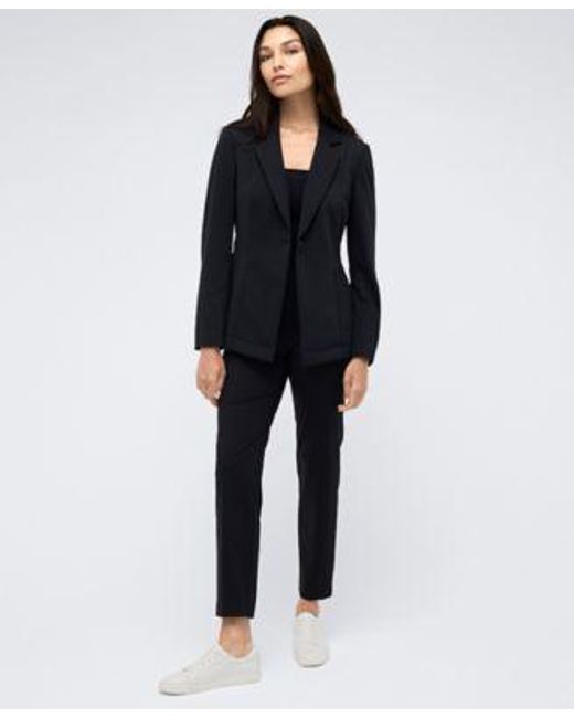 Kenneth Cole Athletic Stretch One Button Notch Collar Blazer Fly Front ...