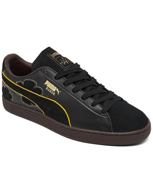 PUMA Suede X One Piece Beard Casual Sneakers From Finish Line in Black ...