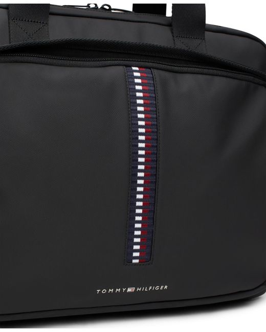 Tommy Hilfiger Logo Computer Bag in Black for Men | Lyst
