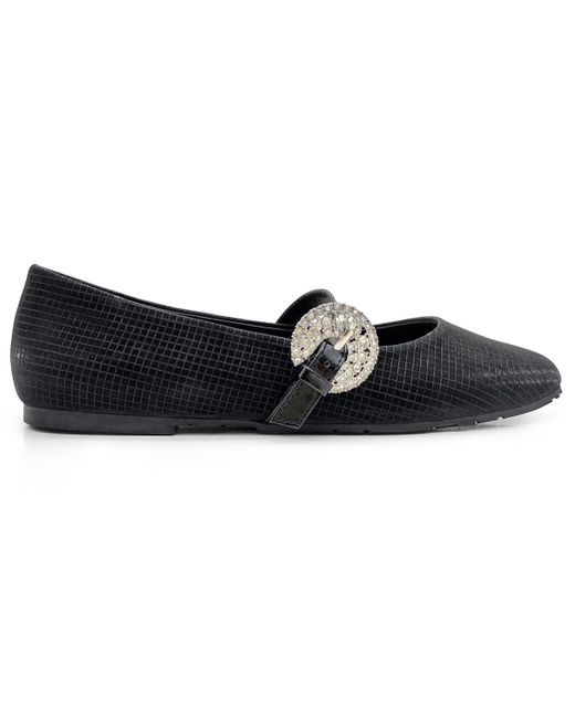 Kenneth Cole Elwood Ballet Flats in Black | Lyst