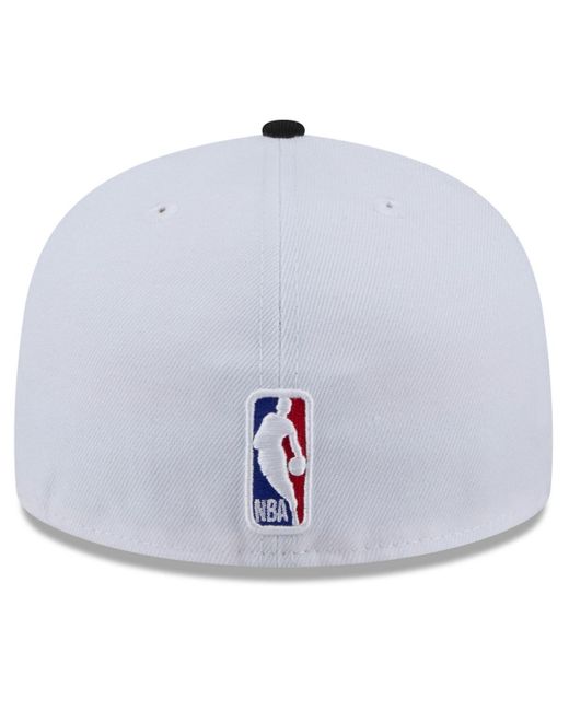 KTZ Atlanta Hawks 2024/25 City Edition 59fifty Fitted Hat in Blue for ...