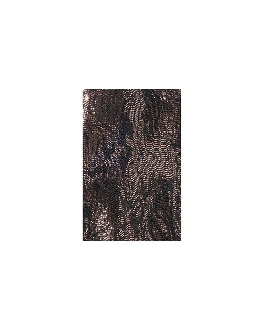 Bebe Spaghetti Gown Long Slim Maxi Dress in Brown | Lyst