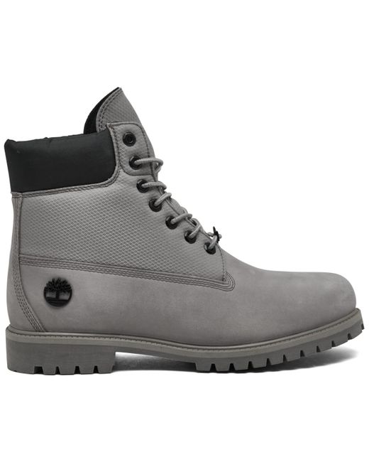 Timberland 6 Inch Premium Waterproof Boots From Finish Line in Gray for ...