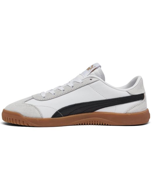 PUMA Club 5v5 Suede Casual Sneakers From Finish Line in White | Lyst