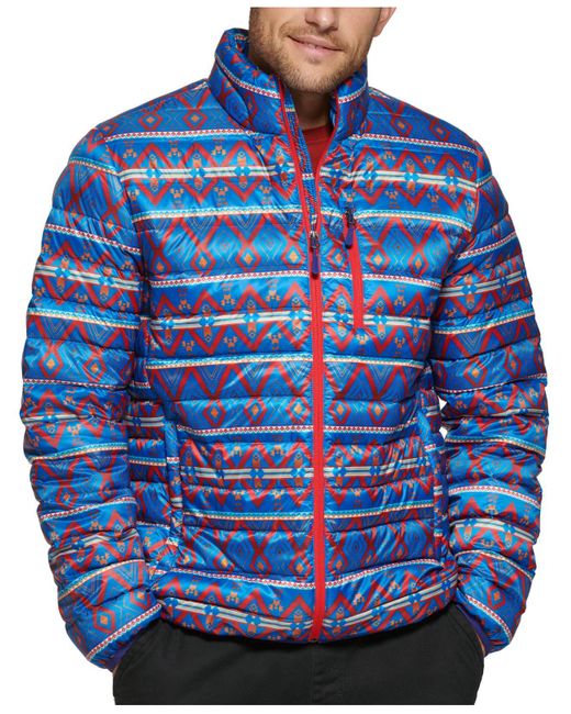 Club Room Synthetic Quilted Packable Puffer Jacket Created For Macys