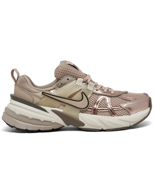 Nike V2k Run Casual Sneakers From Finish Line in Natural | Lyst