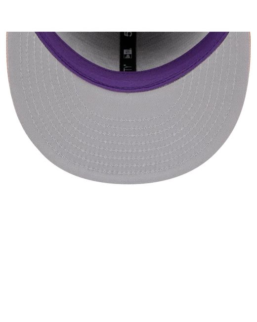 KTZ Los Angeles Lakers Color Pack 59fifty Fitted Hat in Orange for Men ...