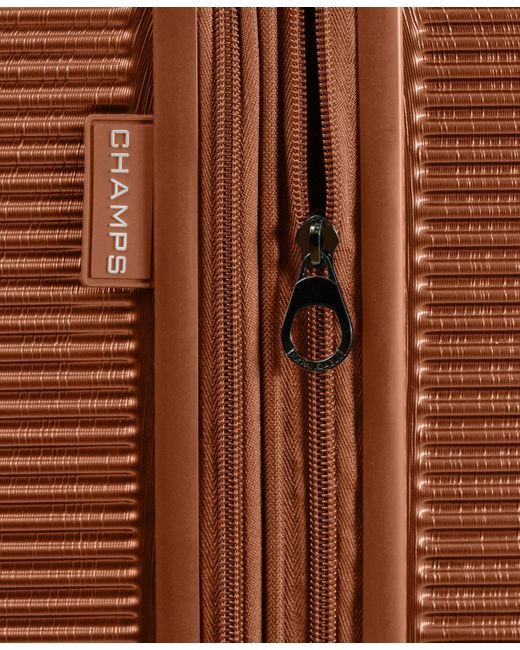 CHAMPS 3-piece Iconic Ii Hardside luggage Set in Brown | Lyst
