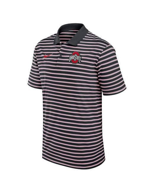 Nike Black/white Ohio State Buckeyes Primetime Victory Striped ...