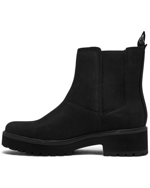 Timberland Carnaby Cool Mid Chelsea Boots From Finish Line in Black | Lyst