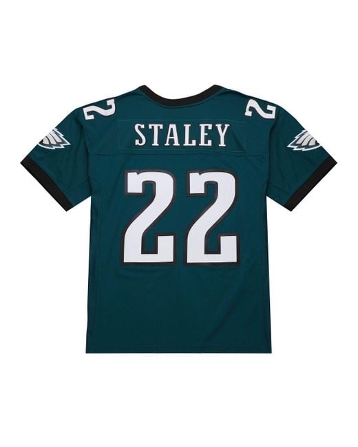Mitchell & Ness Duce Staley Midnight Philadelphia Eagles 2002 Legacy ...