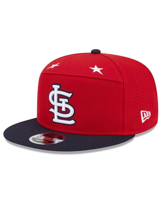 KTZ Red/navy St. Louis Cardinals 2025 Mlb All-star Game Side Patch ...