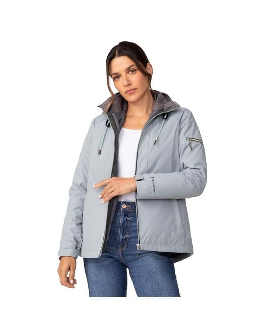 Free Country Back Of Bell 3-in-1 Systems Jacket in Blue | Lyst