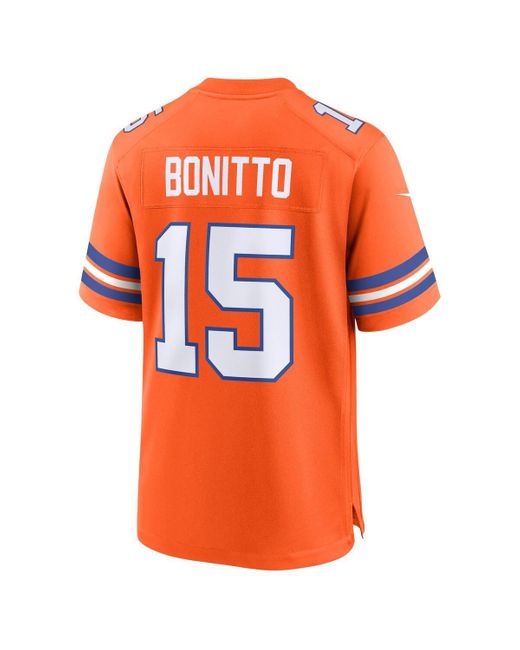Nike Nik Bonitto Denver Broncos Alternate 2 Mile High Collection 1977 ...