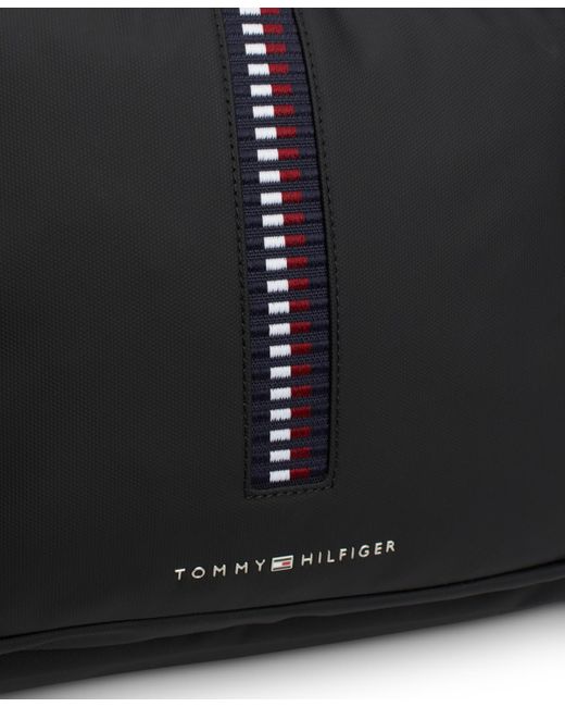 Tommy Hilfiger Logo Backpack in Black for Men | Lyst