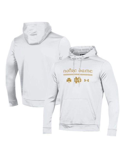 Under Armour White Notre Dame Fighting Irish 2023 Aer Lingus College