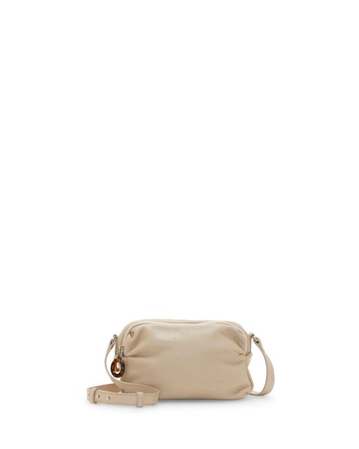 Vince Camuto Leather Jilli Crossbody Bags in Almond Beige (Natural) | Lyst