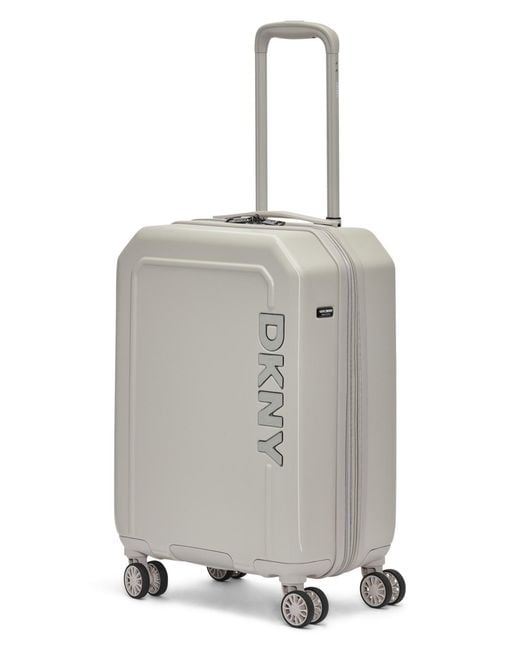 DKNY Clean Cut 21" Carry-on Spinner in Gray | Lyst