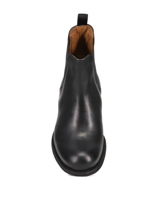 Frye Tyler Flex Chelsea Leather Boots in Black for Men | Lyst